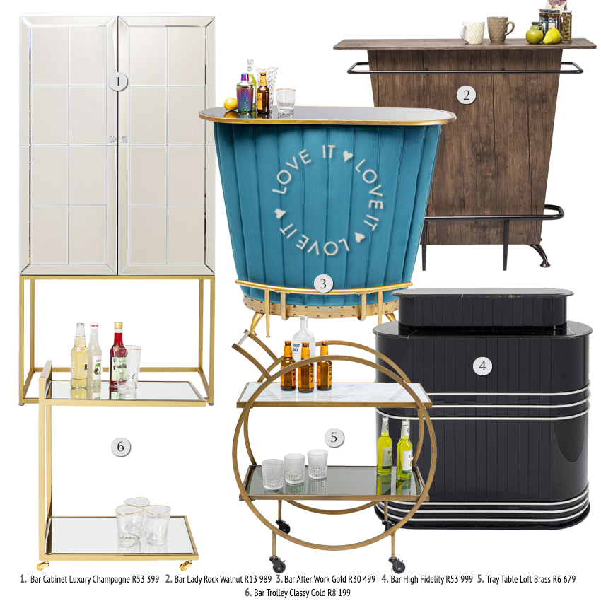 Kare Design: 7 Fabulous Home Bars For Your Next Party - SA Decor & Design
