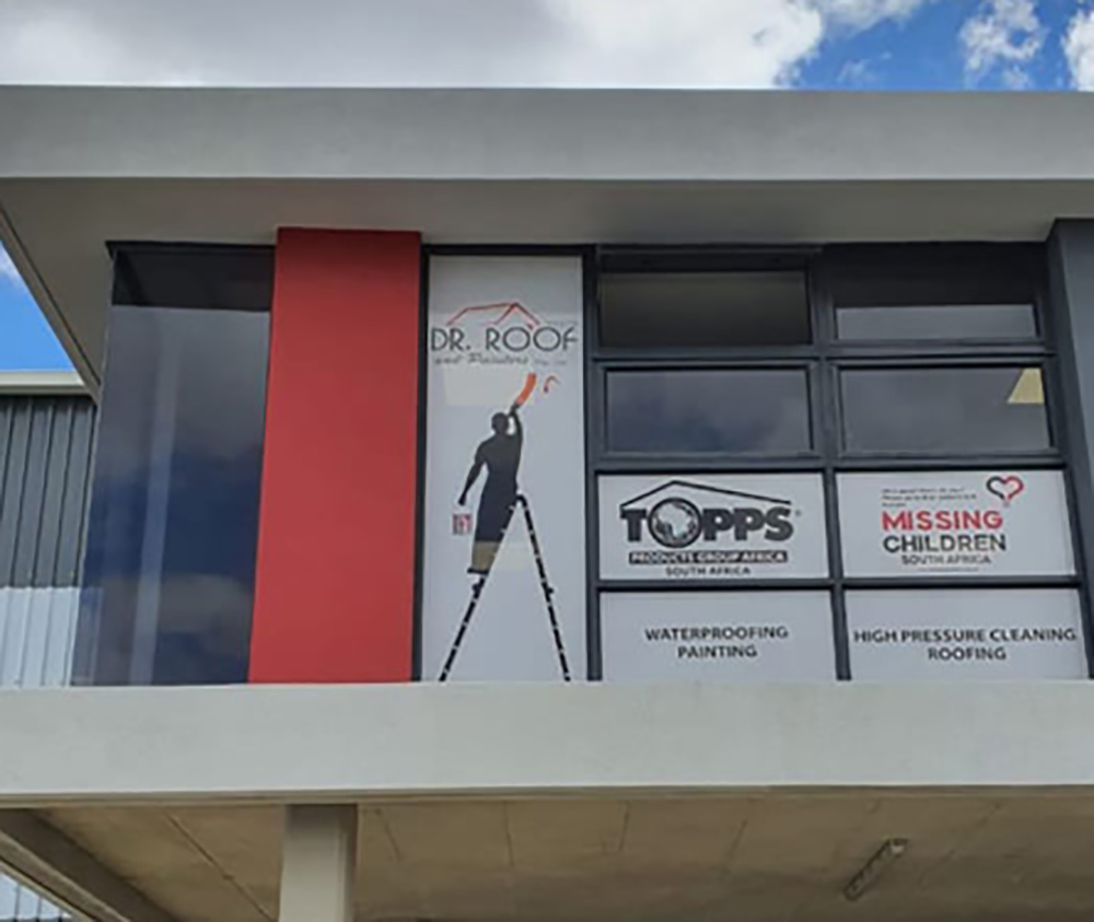 Window Art: contra vision and frosting - SA Decor & Design