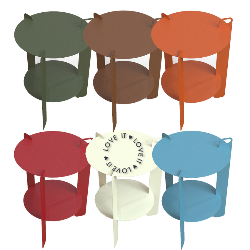 Leonardo Design: A Colourful New Side Table Range to Brighten Your Week ...