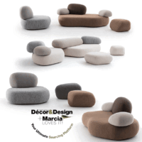 True Design Presents Pebble Rubble from Moroso - SA Decor & Design