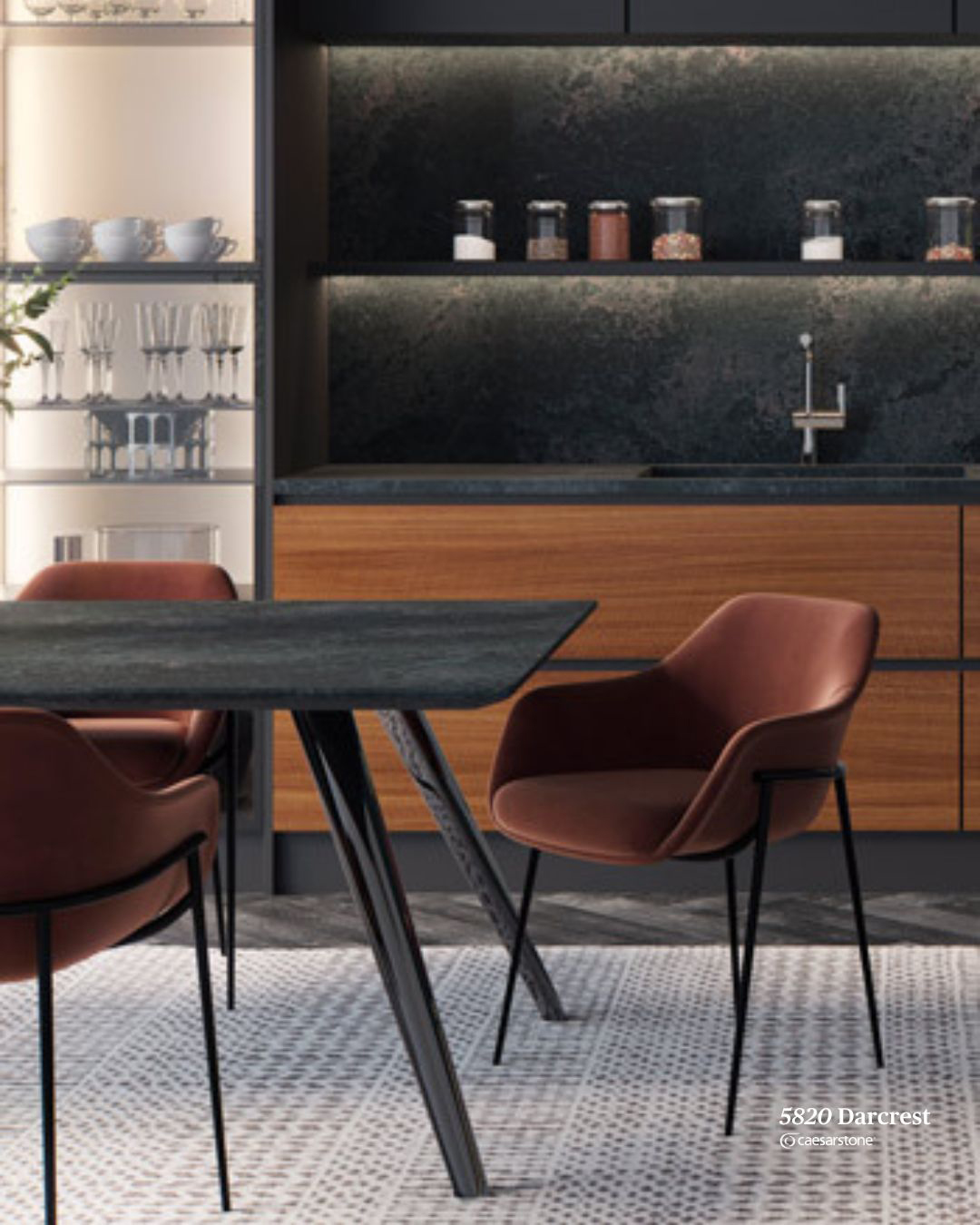 Caesarstone SA Launches Two New Colours: 1001 Riverlet & 5820 Darcrest - SA Decor & Design