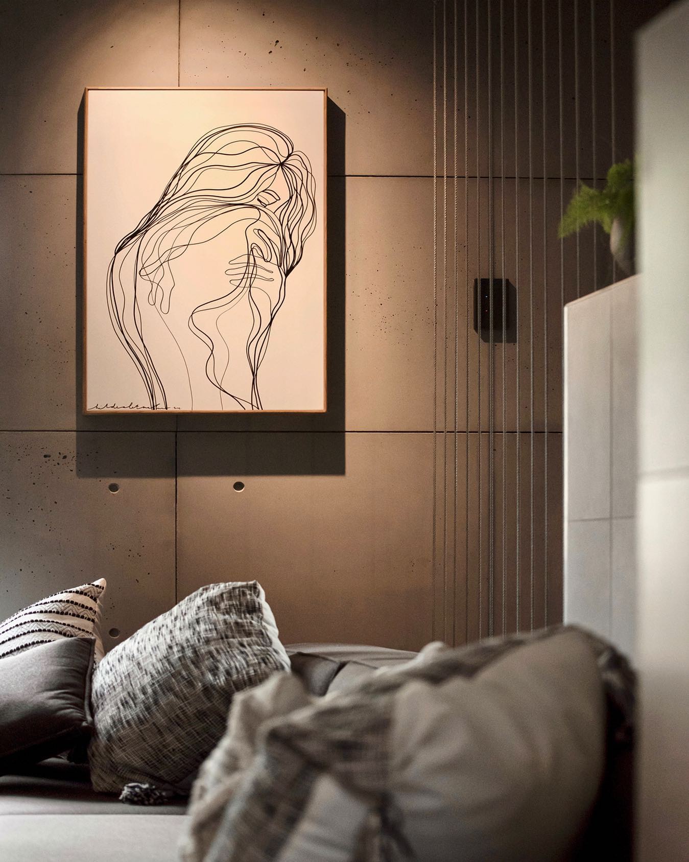 Float’s concrete panels. - SA Decor & Design