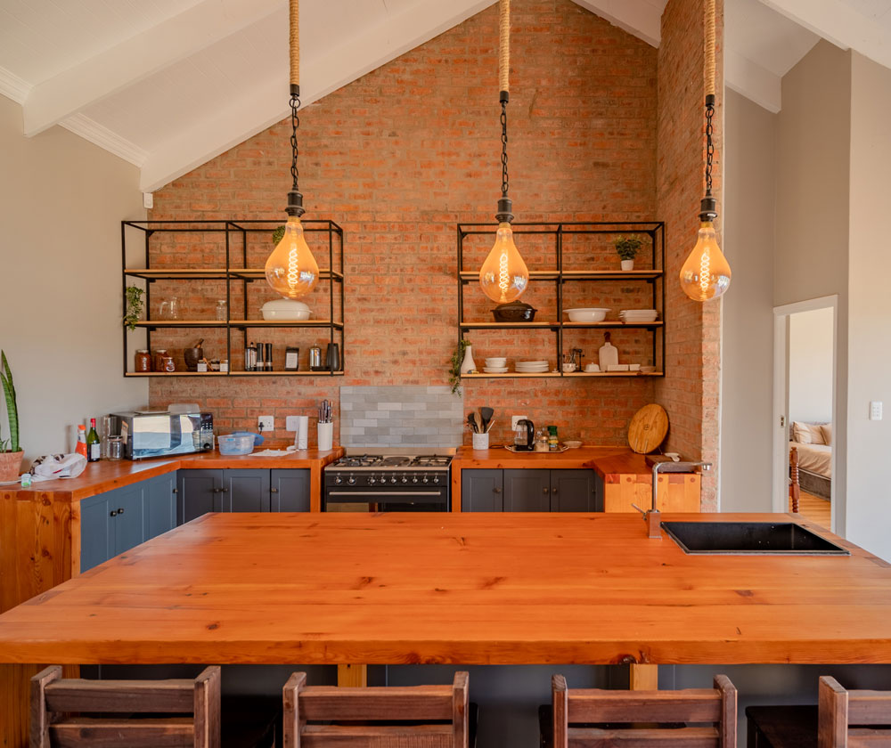 Rustic Raw Kitchen - CF Architects - SA Decor & Design