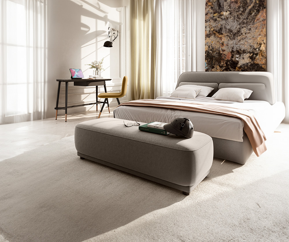 Parigi Bed - Natuzzi Editions - SA Decor & Design