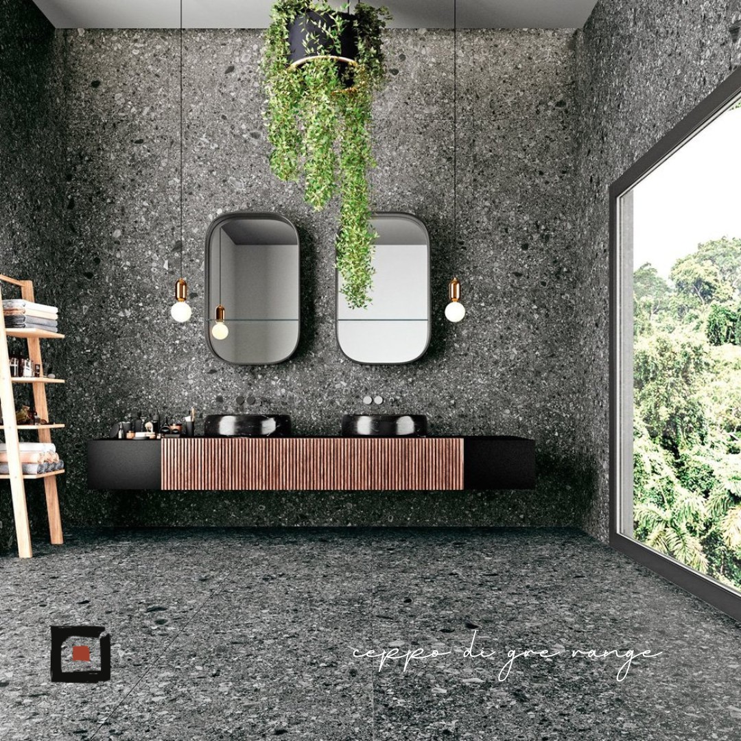 Tile House choosing a specific tile - SA Decor & Design