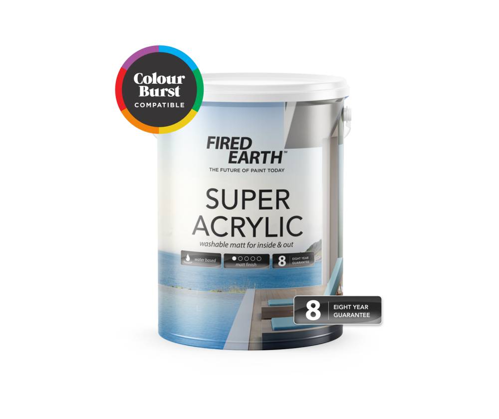 Super Acrylic Paint - Fired Earth - SA Decor & Design