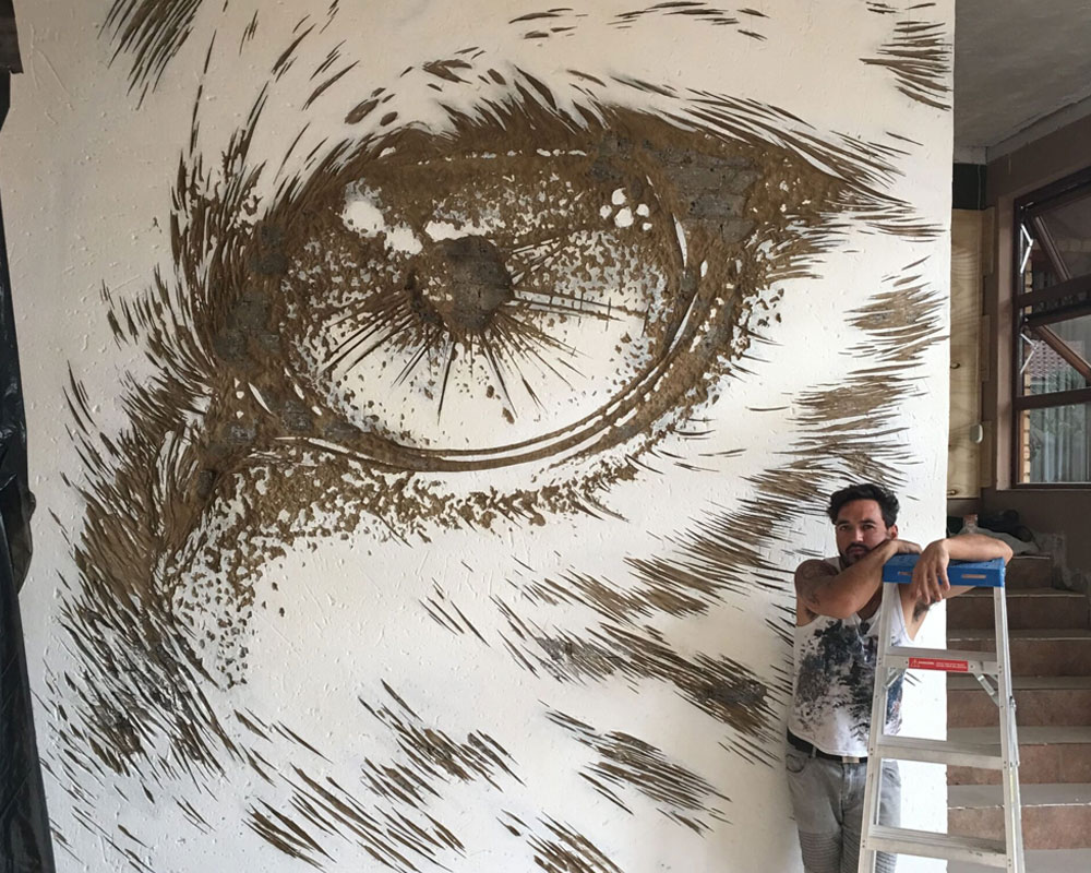 Plaster Relief 5 - Nomads Gallery - SA Decor & Design