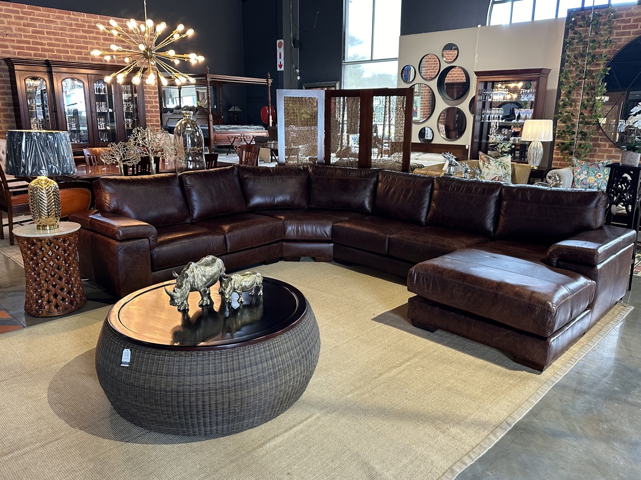 LIVINGSTONE CORNER + OTTOMAN - Topolansky Fine Furniture - SA Decor ...