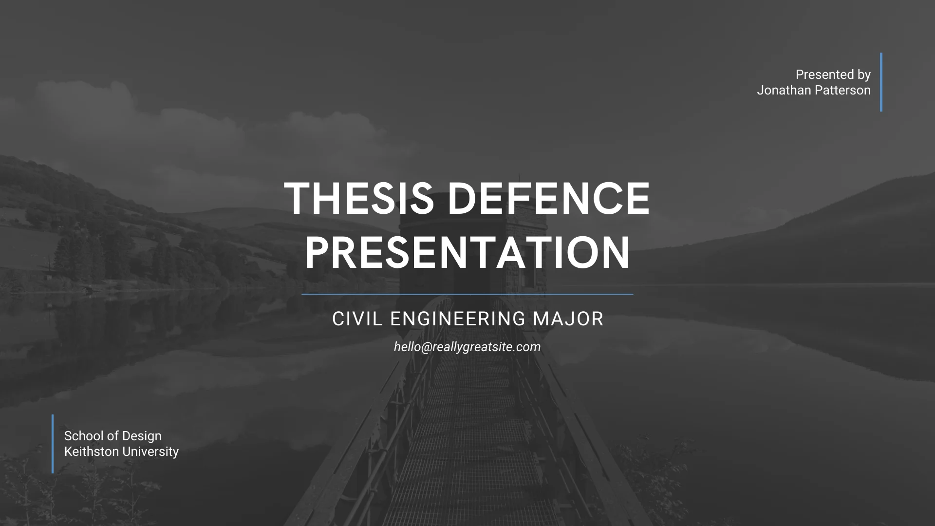 Civil Engineering Thesis Defense Presentation Templatek civil-engineering-thesis-defense-presentation-templatek