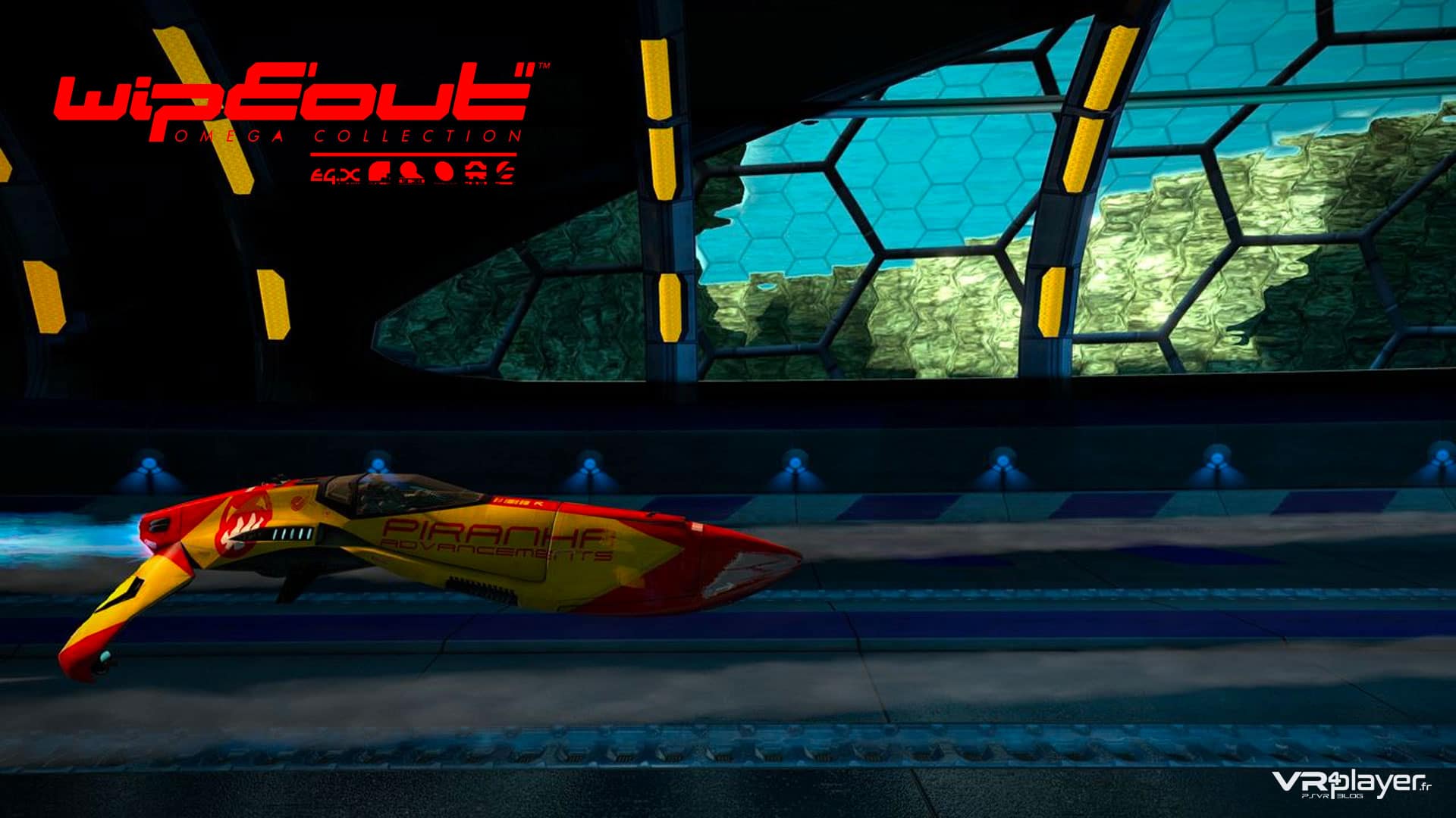 PlayStation VR : WipEout Omega Collection, 3, 2, 1 ... Le test vrplayer ...