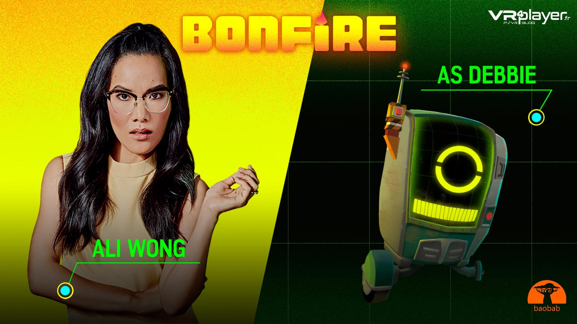 PlayStation VR [Test] : Bonfire de Baobab Studios, Ça Cartoon