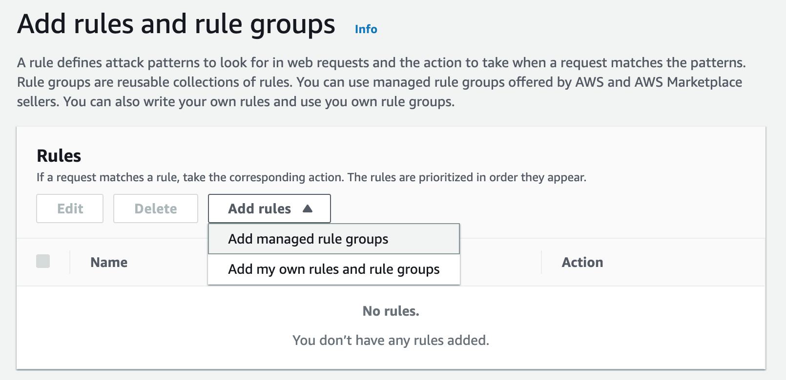AWS Managed Rules for AWS WAF について整理 | 空想ブログ