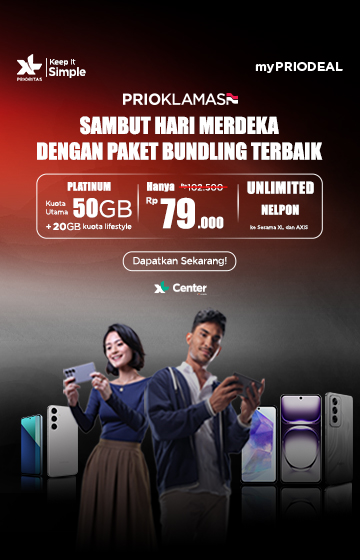 Promo Paket Internet & Bundling Terbaru 2022 - XL PRIORITAS | XL Prioritas