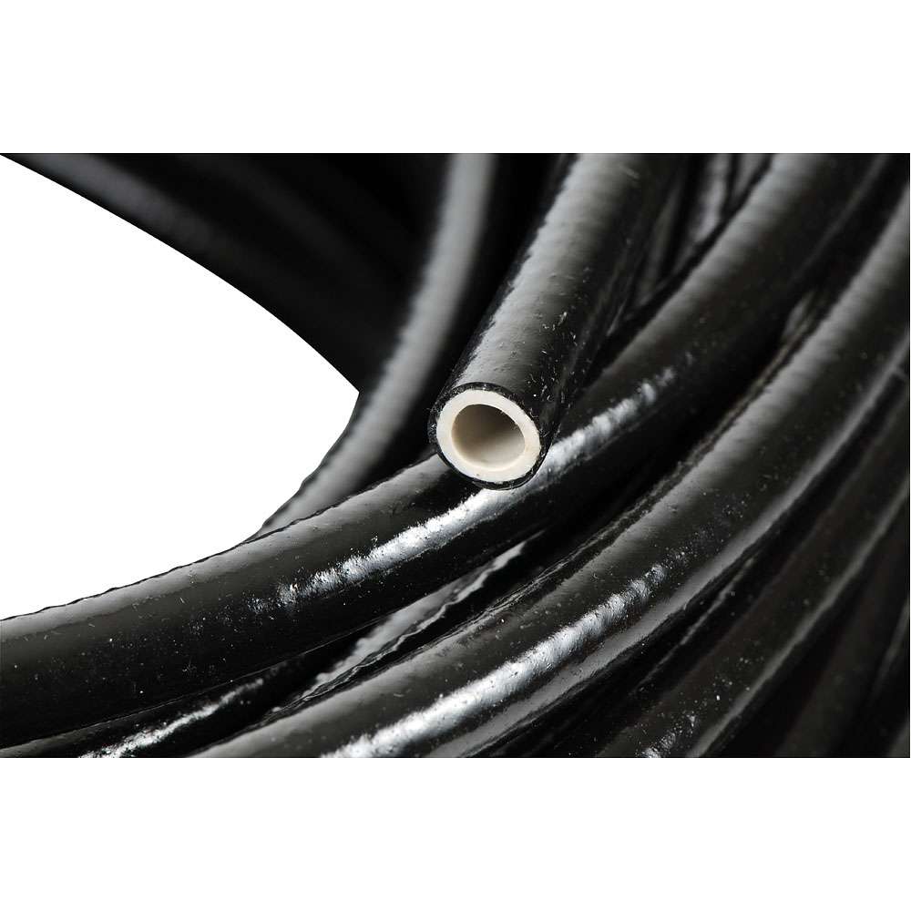 PVC hose black flexible 6mm (6x9mm) 2 layers, 50m roll | Drinking ...