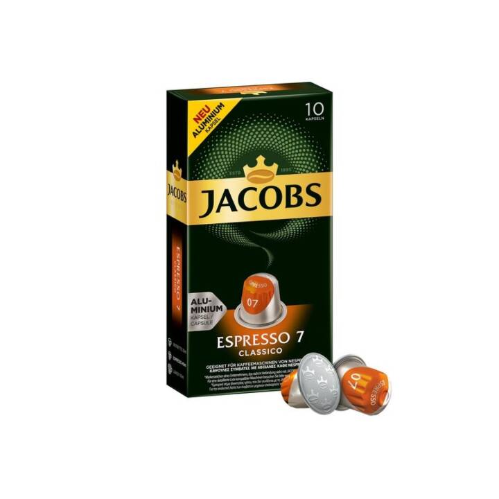 JACOBS Capsules de café Espresso 7 Classico - microspot.ch