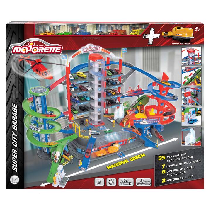 MAJORETTE Super City Garage Garages - Interdiscount