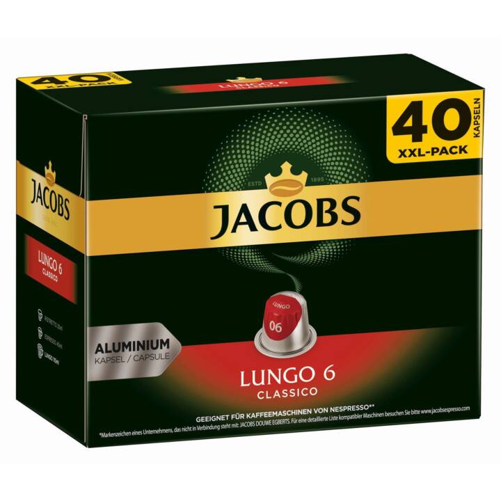 JACOBS Capsules de Café Classico (40 pièce) - microspot.ch