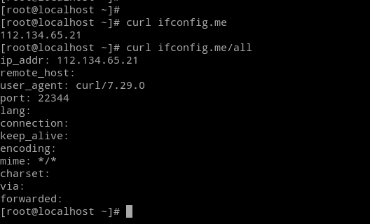  Linux Curl IP 