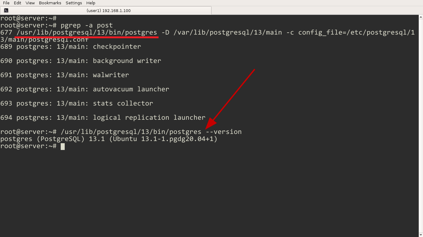 Check PostgreSQL Version In Ubuntu Linux Windows