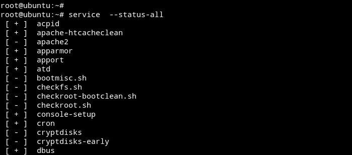 How To List Services In Ubuntu Server Desktop