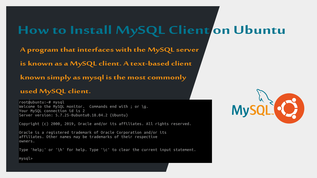 How To Install MySQL Client On Ubuntu