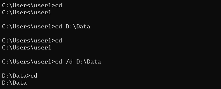 How To Change Drive In CMD