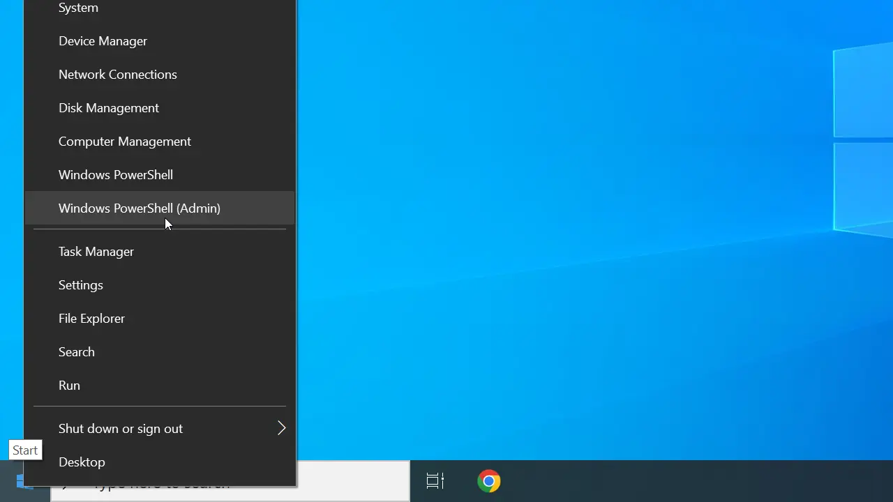 How To Run PowerShell as Administrator on Windows 10/Server