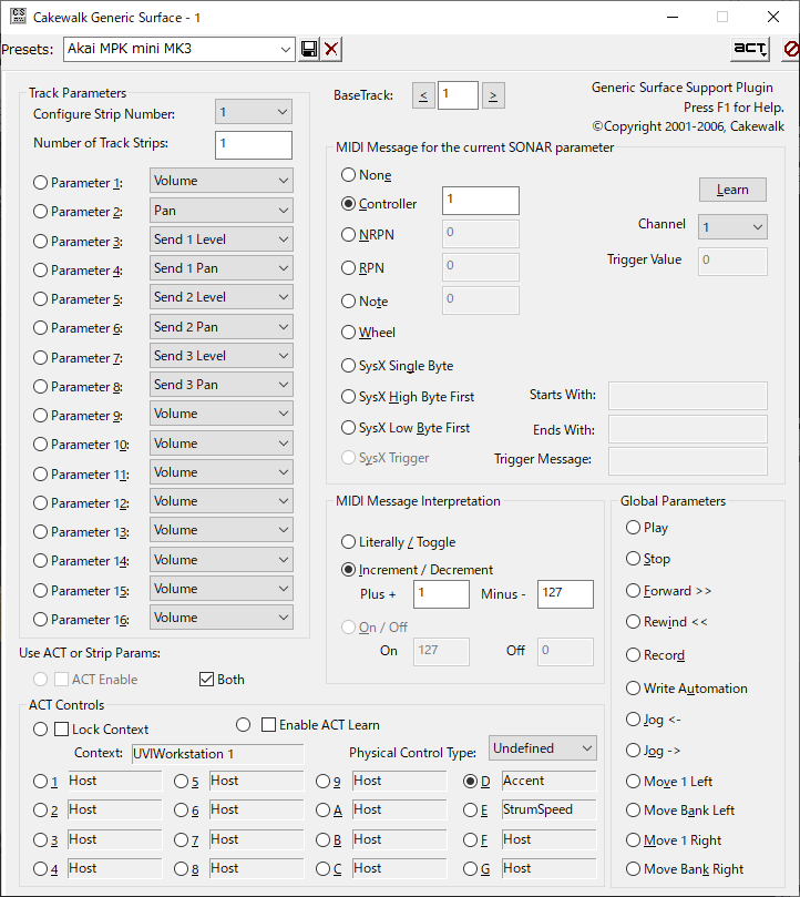 AKAI MPK miniをSONAR(Cakewalk by BandLab)で使う方法 – Cosmos and Chaos