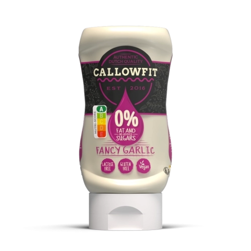 Fancy Garlic knoflooksaus CALLOWFIT® geen vet en suiker toegevoegd