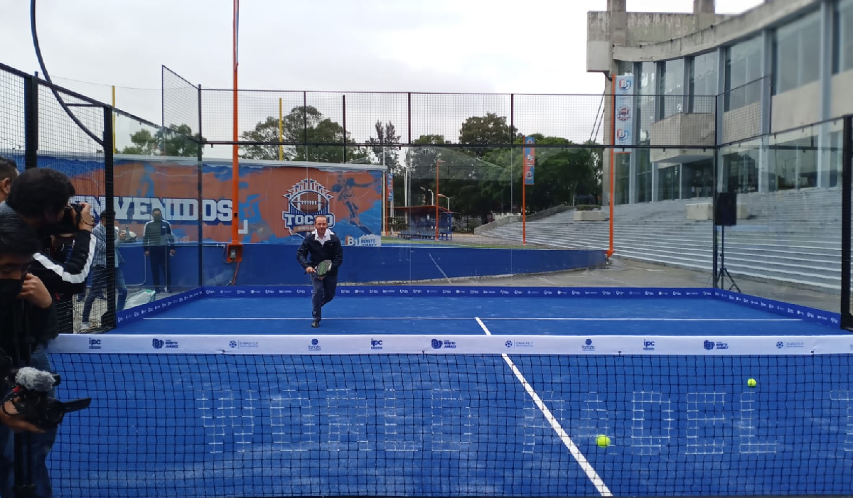 World Padel Tour: Se inauguró la primera cancha pública de este deporte ...