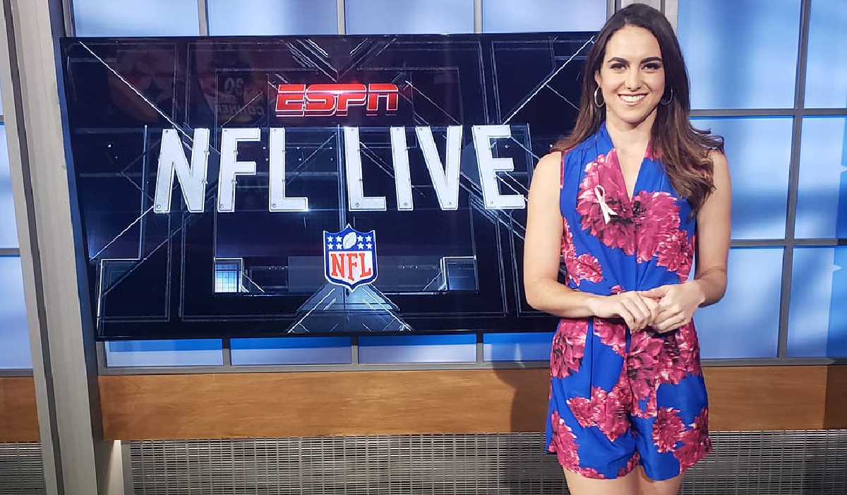 Rebeca Landa hizo historia al narrar el partido de MNF entre Bills y ...