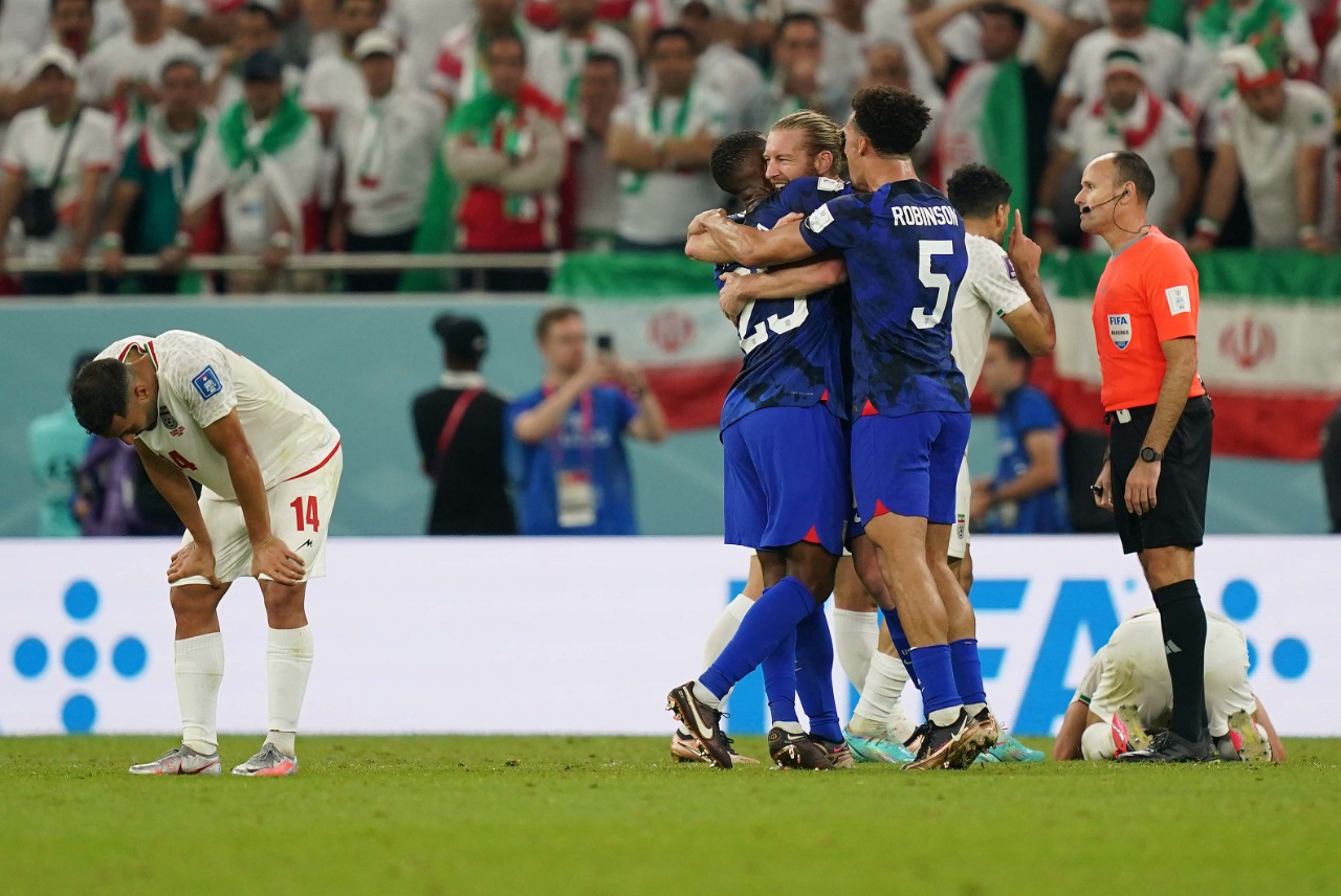 Qatar 2022 Estados Unidos Venció A Irán Y Son El Primer Equipo De