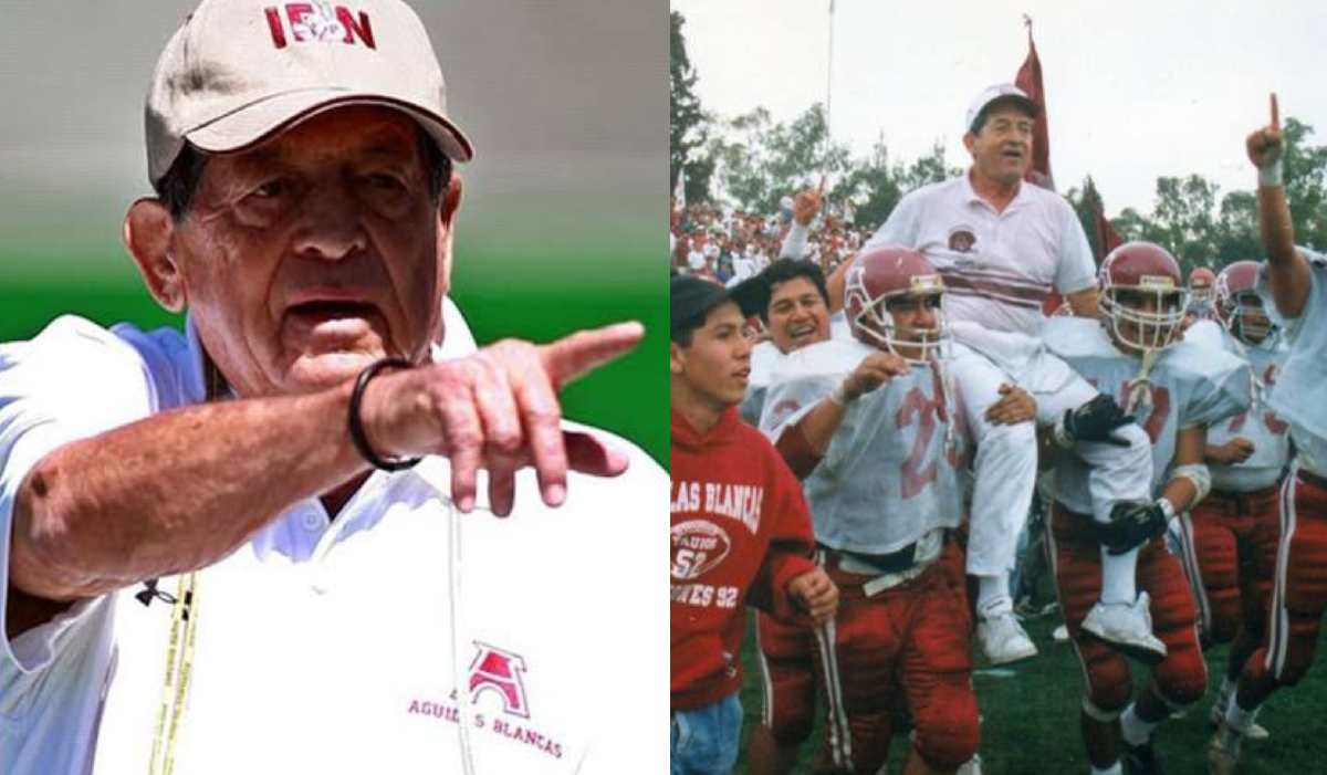 Jacinto Licea, ícono del futbol americano nacional, celebró 100 años ...