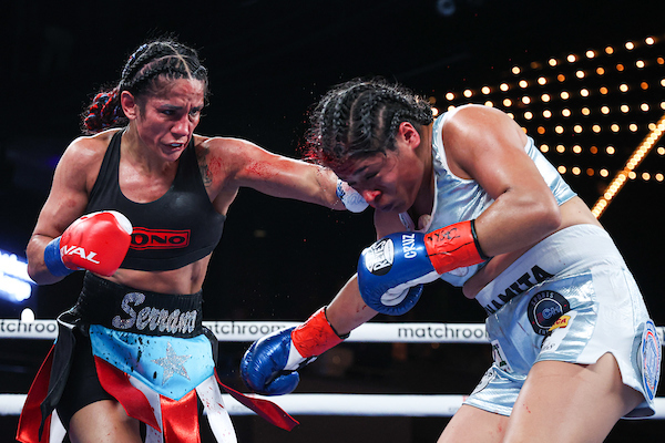 Erika Cruz dio pelea hasta el último round, la mexicana cayó ante ...