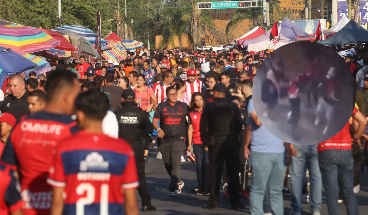 ¡no Entienden Afición Del Atlas Agredió A Hincha De Chivas Al Término