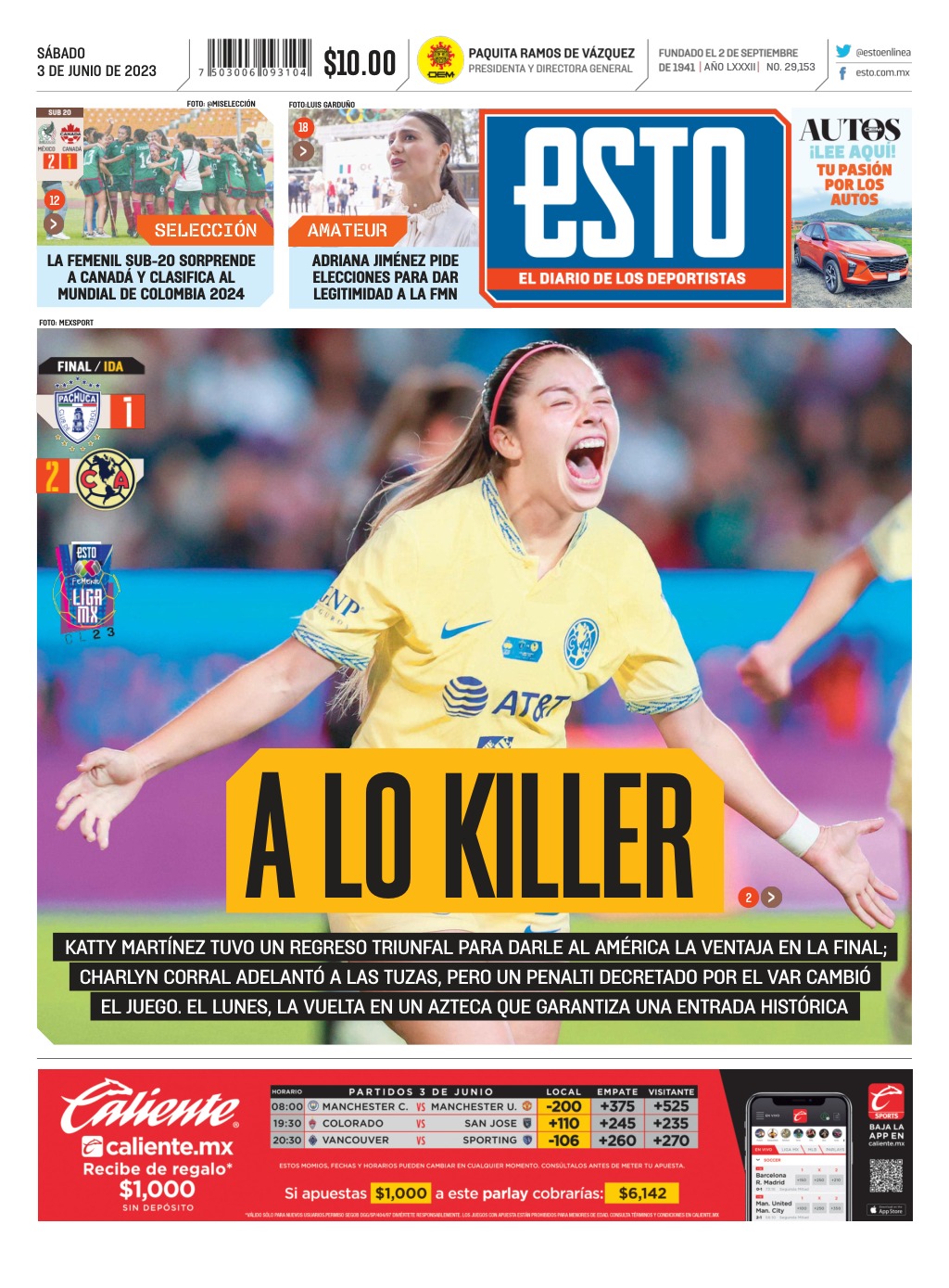 ESTO 3 de junio del 2023 | ESTO en línea