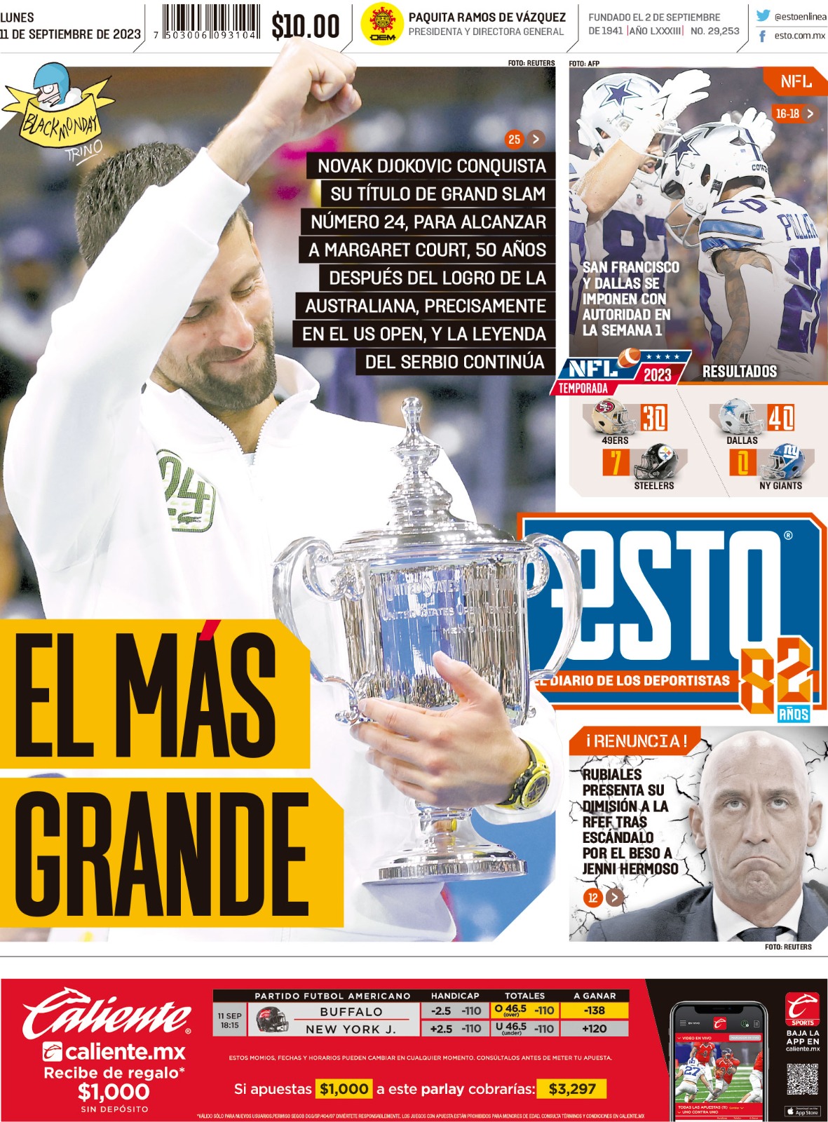 ESTO 11 de septiembre 2023 | ESTO en línea