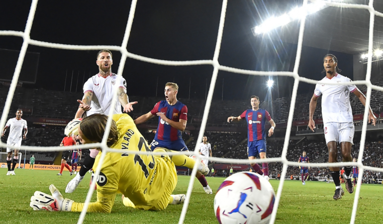 El Barcelona venció al Sevilla con autogol de Sergio Ramos | ESTO en línea El Barcelona venció al Sevilla con autogol de Sergio Ramos | ESTO en línea