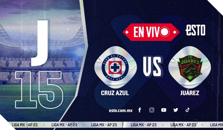 Cruz Azul Vs Fc Juárez Sigue En Vivo El Partido De La Jornada 15