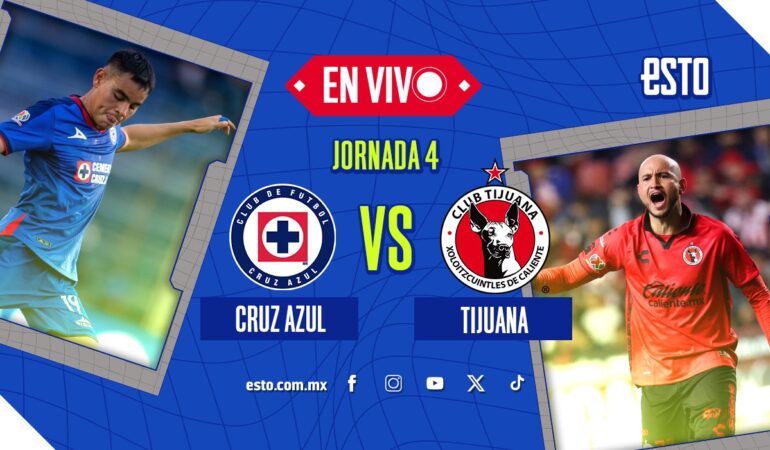 Cruz Azul Vs Tijuana Sigue En Vivo La Jornada 4 Del Clausura 2024