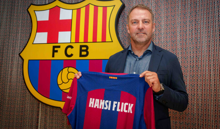 Hansi Flick llega oficialmente al Barcelona: Así fue el anuncio del ... Hansi Flick llega oficialmente al Barcelona: Así fue el anuncio del ...