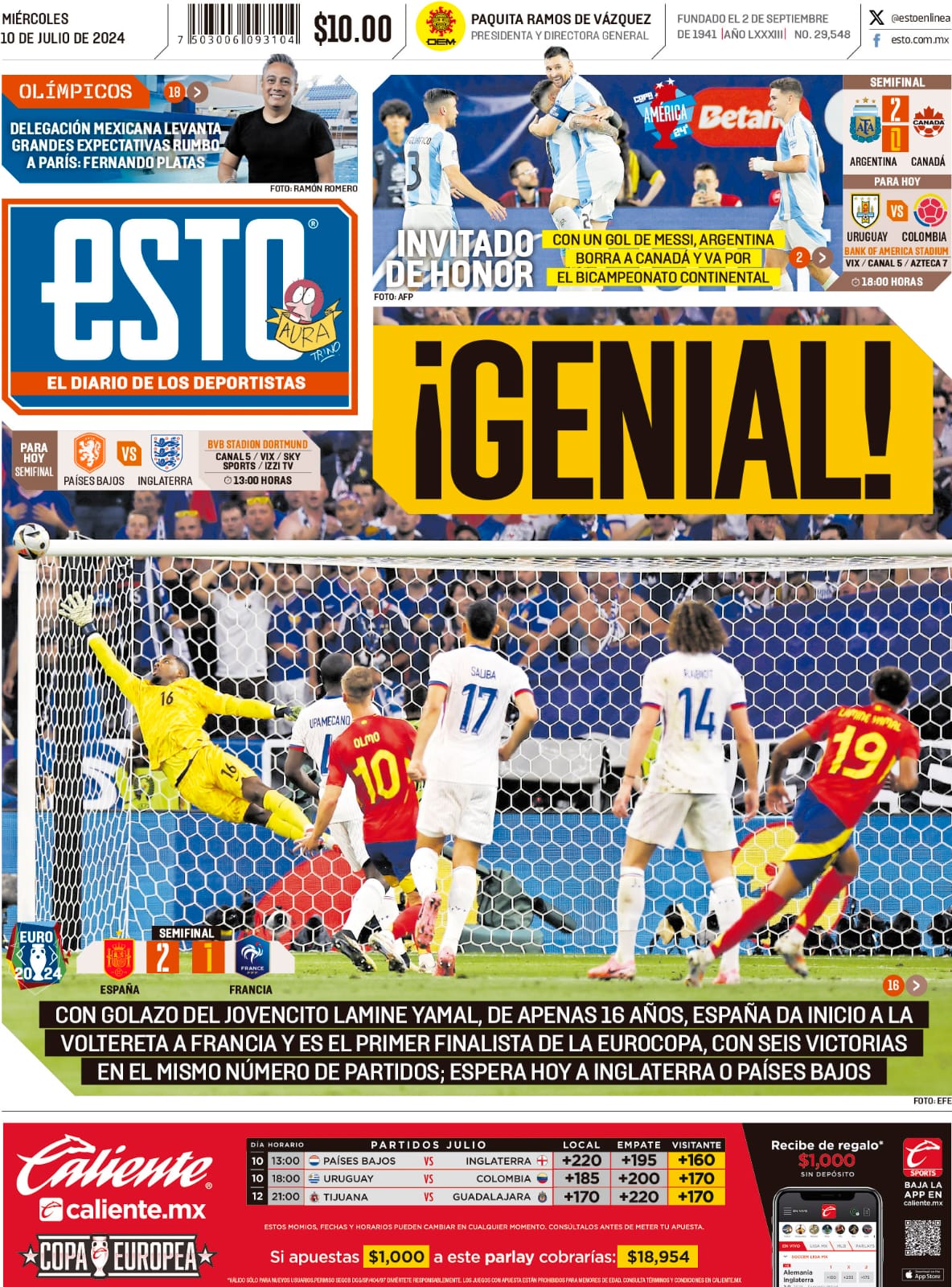 ESTO 10 de julio 2024 | ESTO en línea