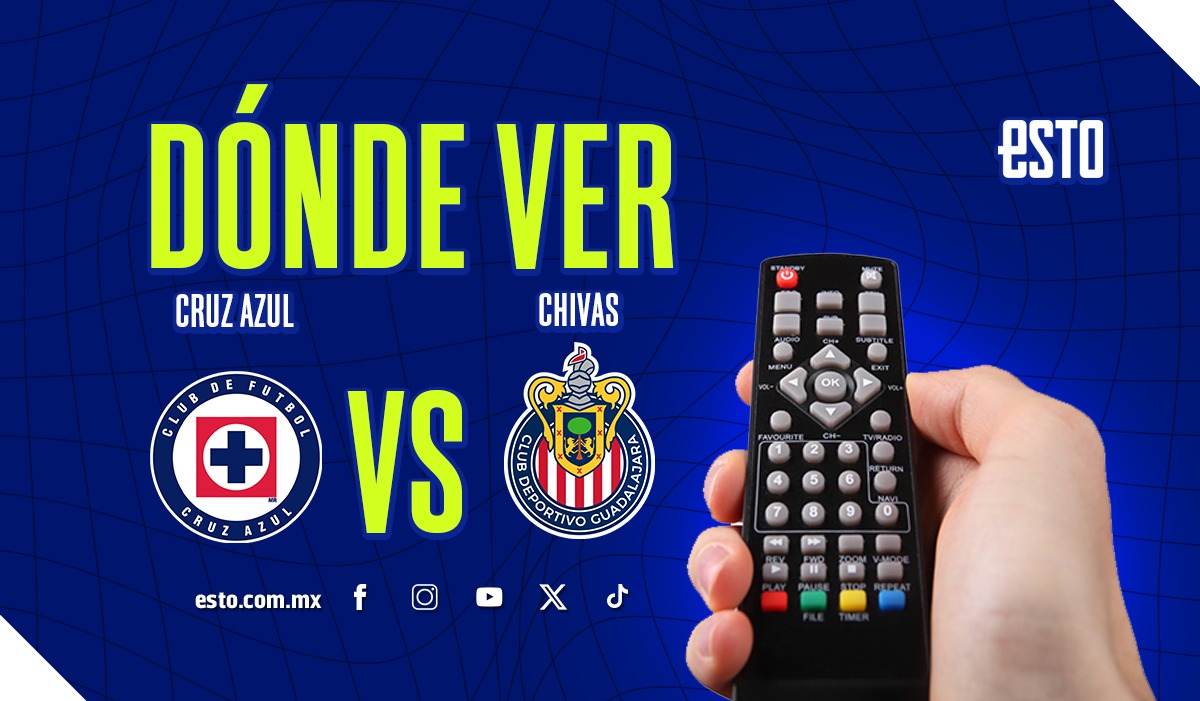Cruz Azul vs Chivas: ¿Dónde y a qué hora ver el partido de la jornada 9? | ESTO en línea