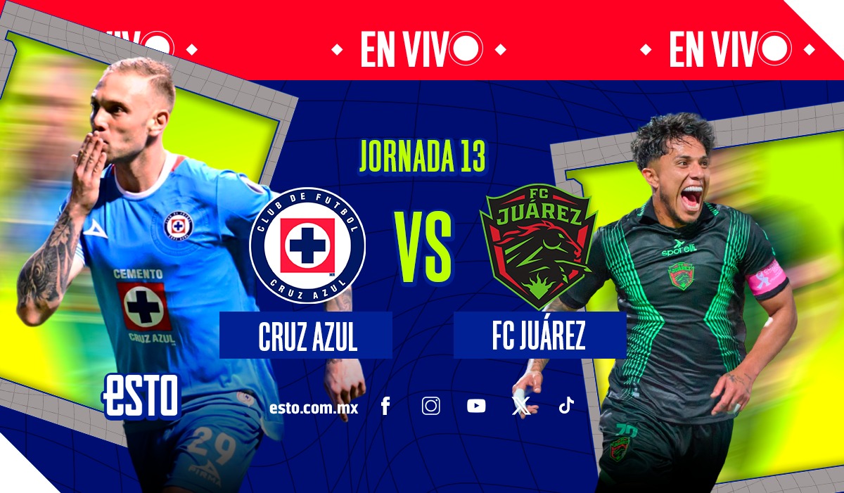 Cruz Azul Vs Juárez Sigue En Vivo El Duelo De La Jornada 13 Del