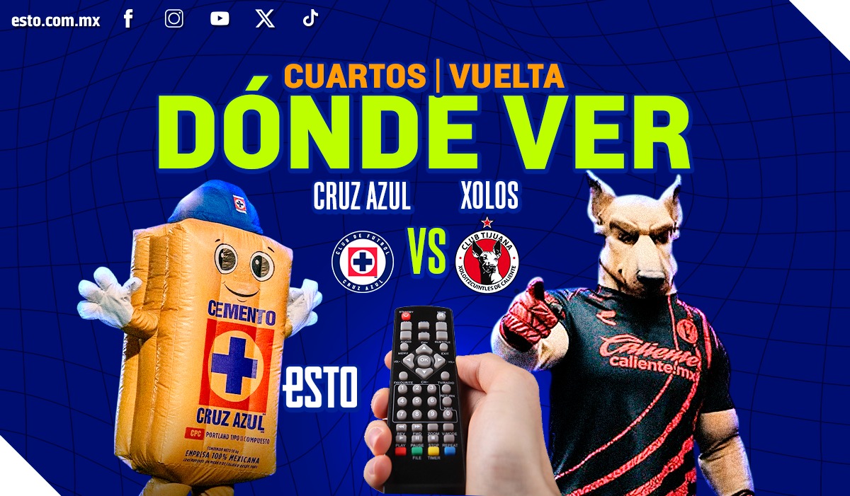 Cruz Azul vs Tijuana: fecha, horario y transmisión de los cuartos de ...