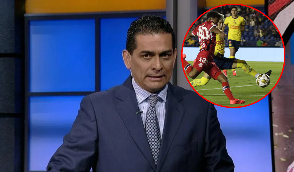 Felipe Ramos Rizo explota contra el central del América vs Toluca por ...