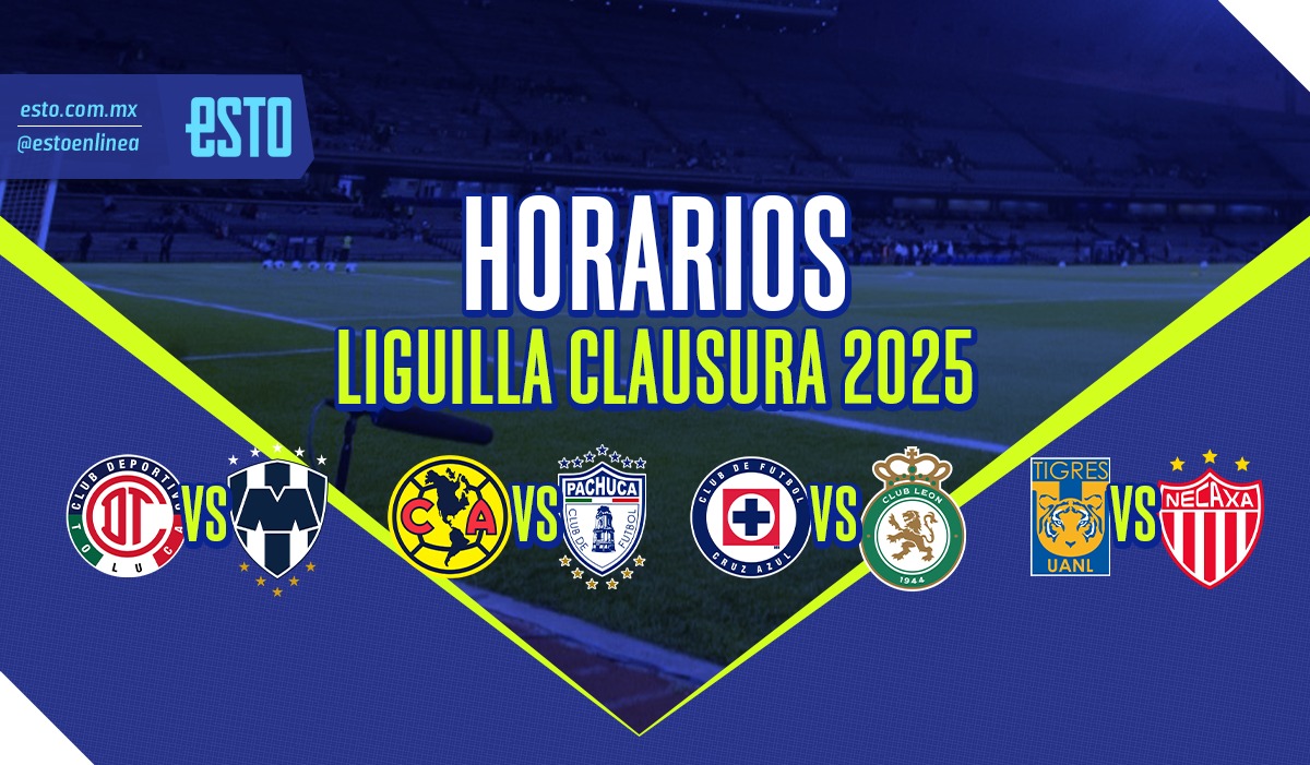 ¡Tenemos horarios! Fecha y canales de transmisión para la liguilla del Clausura 2025 | ESTO en línea