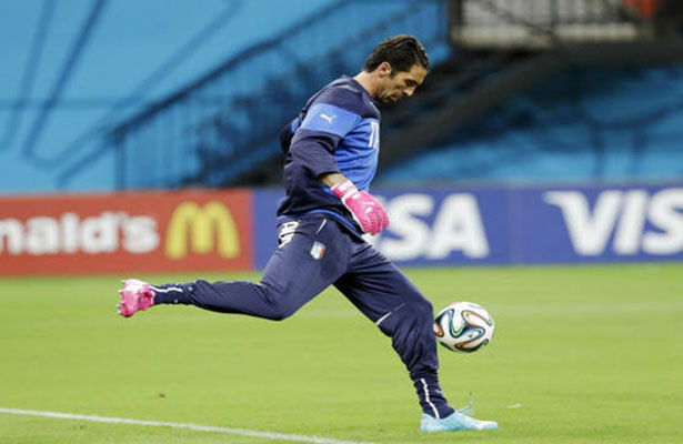 Buffon volvió a entrenar con el grupo | ESTO en línea