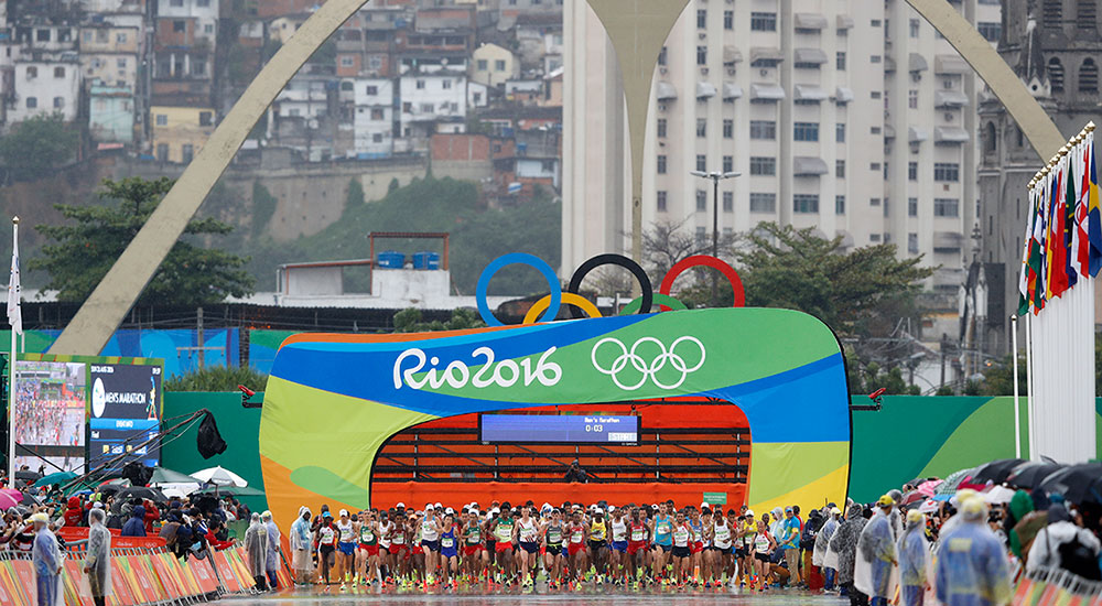La meta del maratón es un carnaval | ESTO en línea