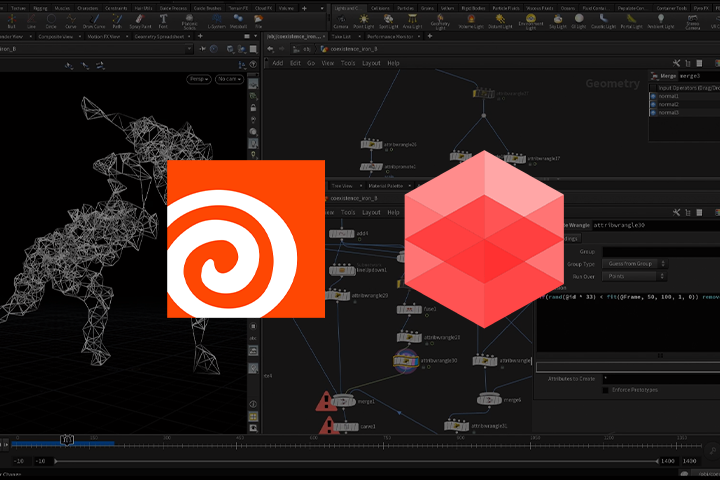 후디니 아티스트 장인태, 장유환의 후디니 FX & 모션그래픽 클래스 | Coloso.